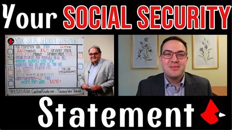 Your Social Security Statement Youtube