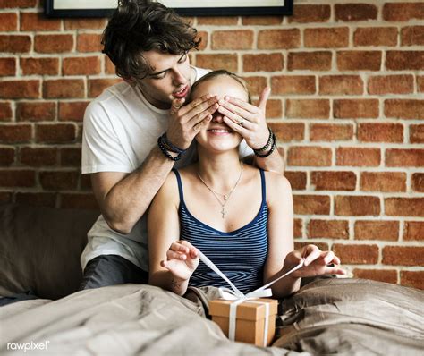 Husband Surprises His Wife With A T Premium Image By Surprises For Husband