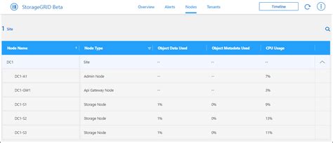 View Your StorageGRID Systems