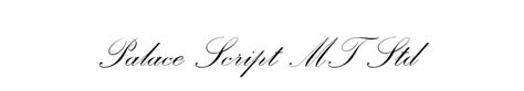 download palace script mt std font for free