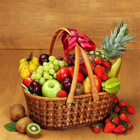 Корзина С Фруктами Картинки Красивые —
