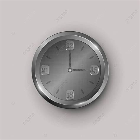 Gray Clock Face Rotation Clockface Timer Vector Rotation Clockface Timer Png And Vector With