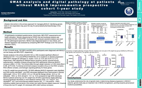Gwas Analysis And Digital Pathology At Patients Without Masld Improvements Prospective Cohort 1