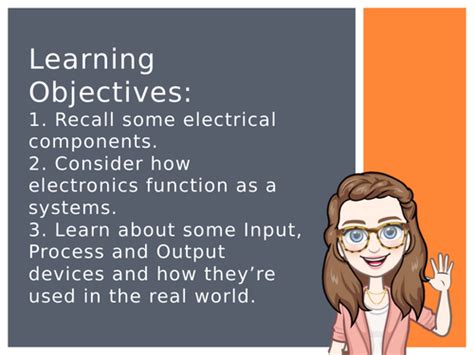 electronic systems inputs processors and outputs ppt gcse