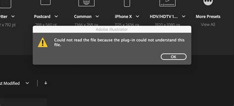 Solved Illustrator Could Not Read The File Because The P Adobe