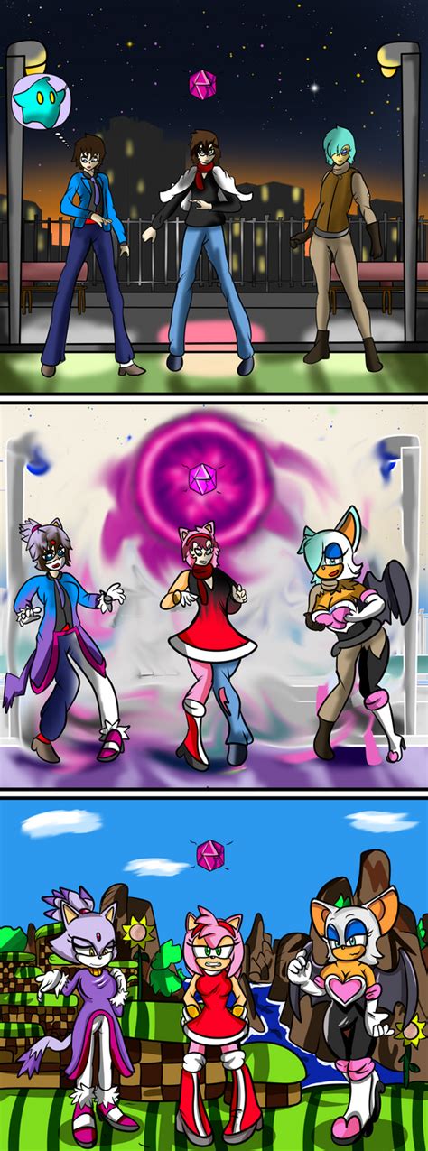 Phantom Ruby Sonic Group Tgtf Sequence By Gaminglover On Deviantart