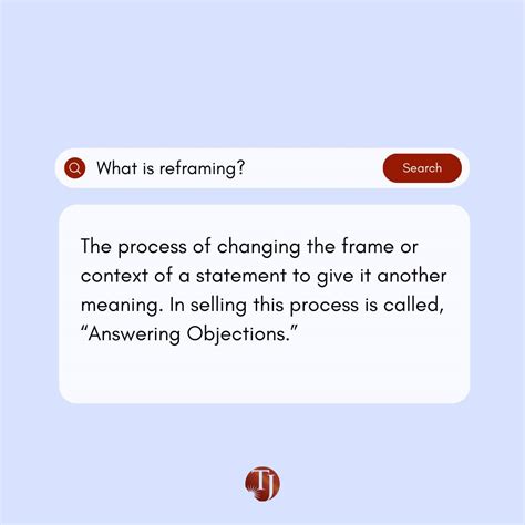 Reframing Meaning Reframing In Nlp Is A Powerful Technique That