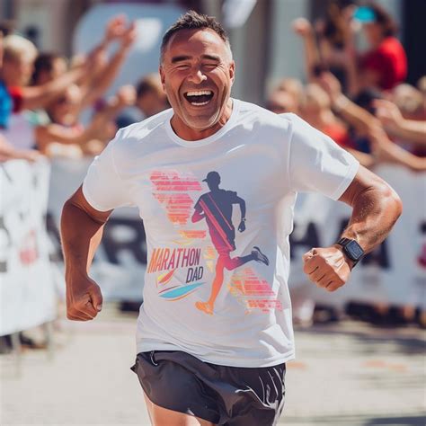 Marathon Dad T Shirt Running T Shirt For Marathon Runners Runner Tshirt For Dad Express