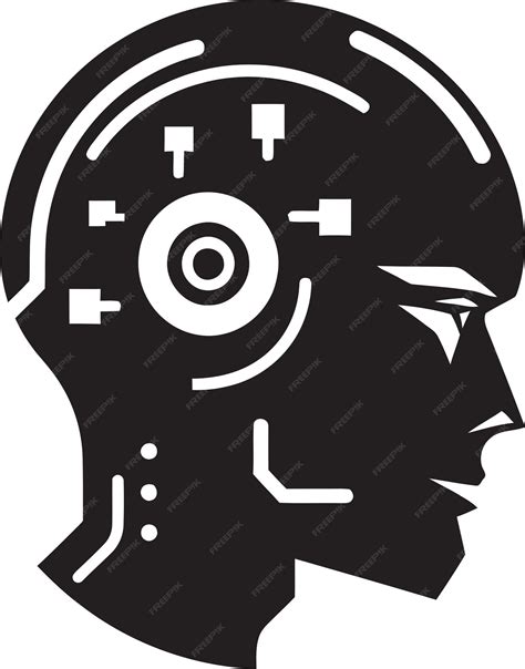Premium Vector Virtual Intellect Ai Logo Vector Cognitive Blueprint