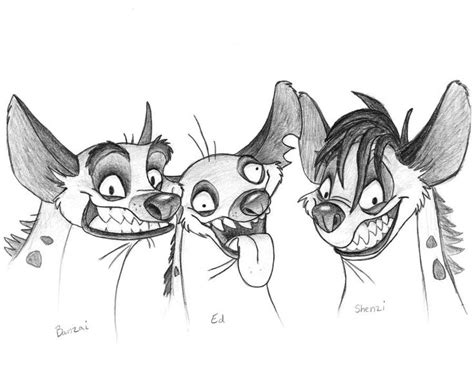 Lion King Hyenas By Silvercrossfox On Deviantart Lion King Drawings