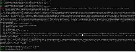 Building Tensorflow 2 With Bazel Fails · Issue 34075 · Tensorflow