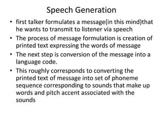 Speech Processing Basics Pptx