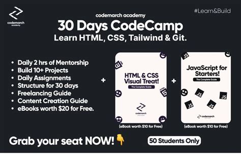 🚀30 Days Codecamp 🚀 Learn Html Css Tailwind And Git Thread 🧵 Thread From Mujeeb Ahmed