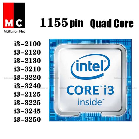 Intel Core I3 2100 2120 2130 3220 3 3ghz Desktop Processor Lga1155 Shopee Malaysia