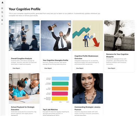 Cogniprofile Complete Cognitive Profile Iq Eq And Personality