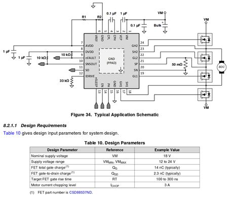 Dc Motor Shunt Resistor Choice For H Bridge Current Sensing Electrical Engineering Stack