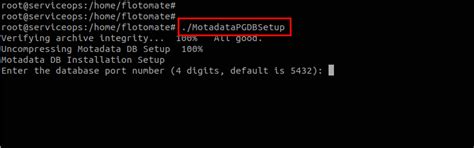 how to configure application and database server separately serviceops