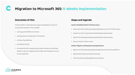 Migration To Microsoft 365 Cloudica Group