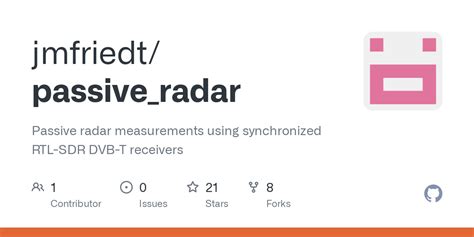 github jmfriedt passive radar passive radar measurements using synchronized rtl sdr dvb t