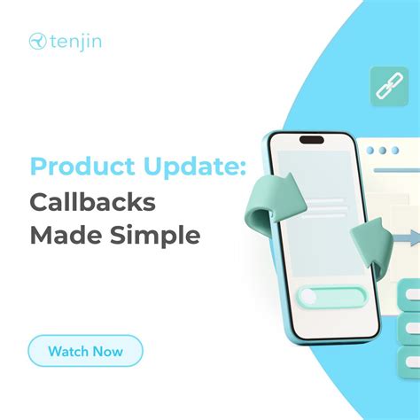 Tenjin On Linkedin 🔉 Our Latest Ux Update Makes Adding Callbacks For
