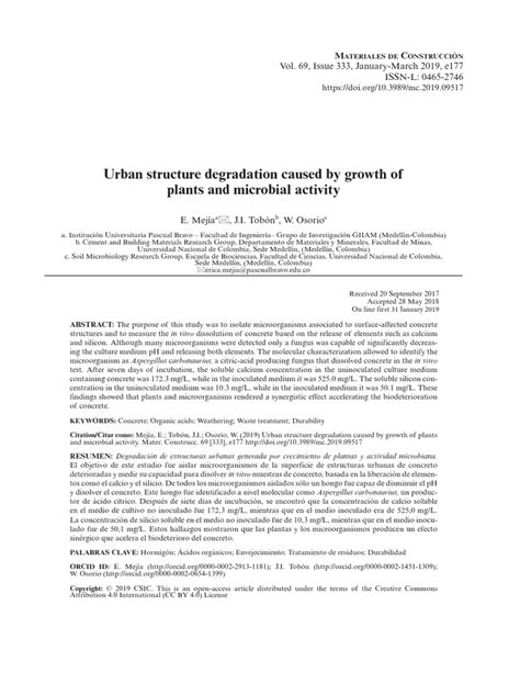Urban Structure Degradation Caused By Growth Of Pl Pdf