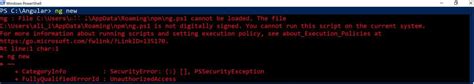 Resolved Powershell Execution Of Scripts Is Disabled On This System Thecodebuzz