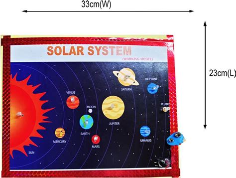 Ontex Electronics Solar System Physics Working Model Educational