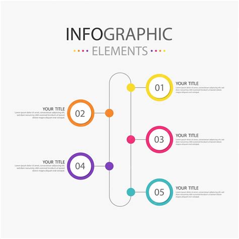 Premium Vector Timeline Vector Abstract Infographic Elements With Bullet Business Infographics