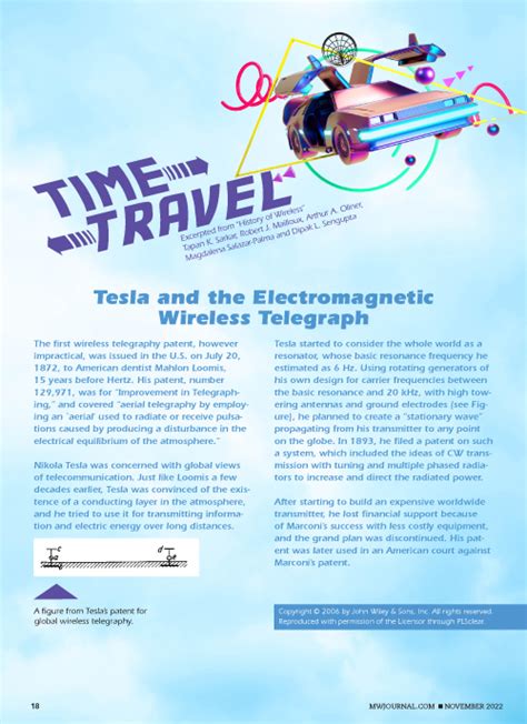 Time Travel Tesla And The Electromagnetic Wireless Telegraph