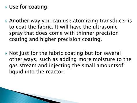 Ppt The Need Of Atomizing Transducer Powerpoint Presentation Free