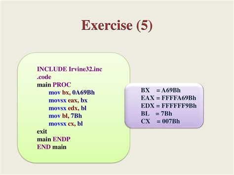 Assembly Language Lab Ppt Download