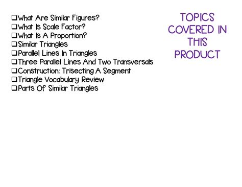 Similar Polygons Guided Notes Presentation And Inb Activities Made By Teachers