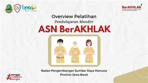 Pelatihan Pegawai Overview Asn Berakhlak Pptx