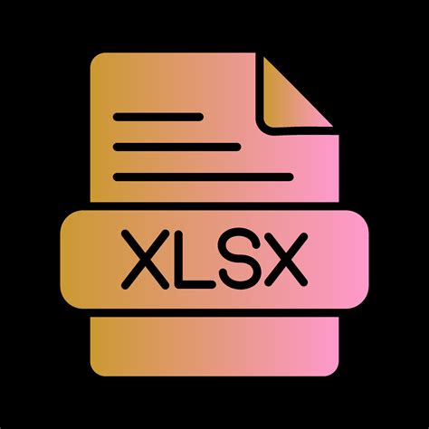 XLSX Vector Icon 41371932 Vector Art At Vecteezy