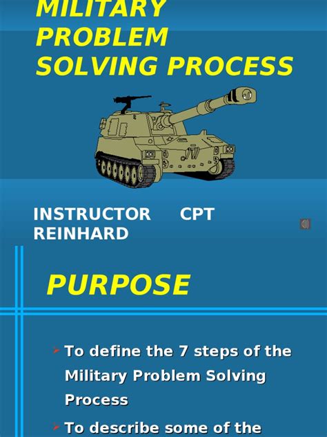 Military Problem Solving Emergence Epistemology