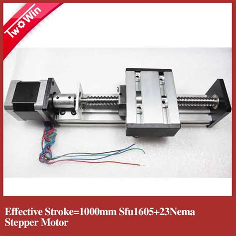 Linear Rail Cnc Mm Linear Stage Linear Guide Rail Nema Stepper Motor A In