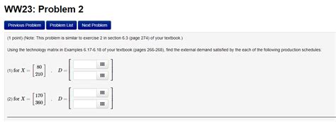 Solved WW23 Problem 2 Previous Problem Problem List Next Chegg Com