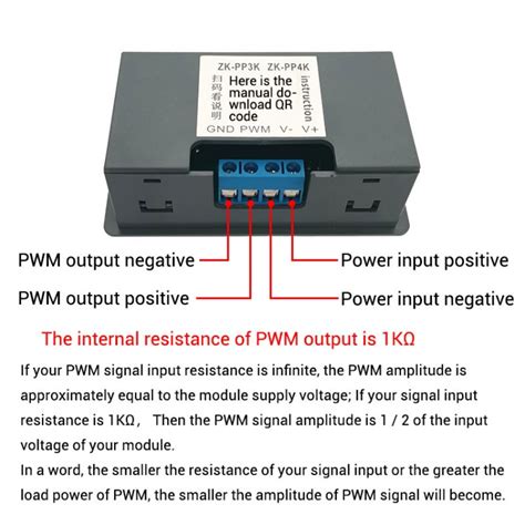 ZK PP3K PWM Pulse Generator PWM Waveform Generator W Digital Tube Display For Lighting LED
