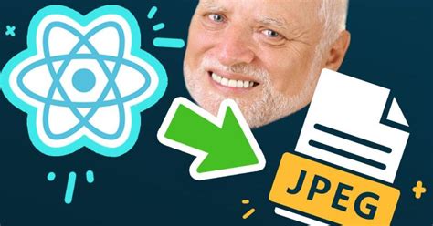 andrei gaspar on linkedin hide a react app inside a jpeg and run it