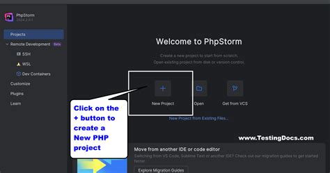 Create New Php Project