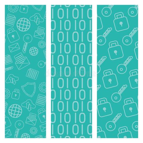 Technology Internet Security Flat Design Stock Illustration Illustration Of Access Secure