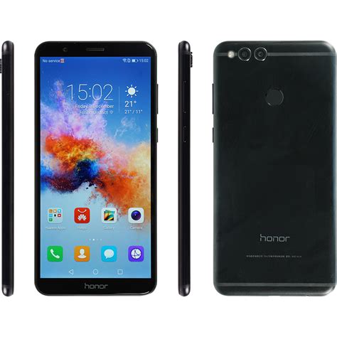 Honor 7X BND-L21 Black 64GB 4GB RAM Gsm Unlocked Phone Kirin 659 ...