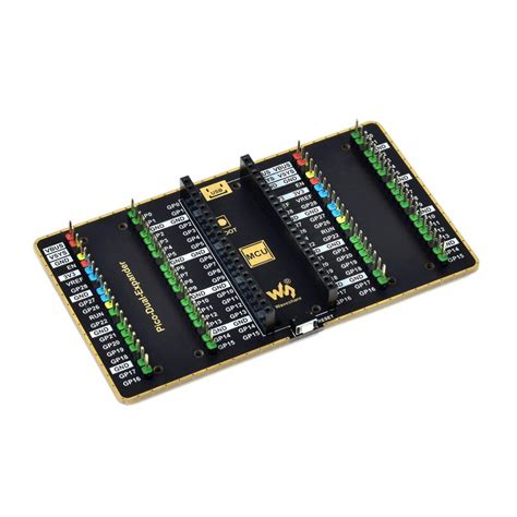 Waveshare Dual Gpio Expander Für Raspberry Pi Pico Roboter Bausatzde