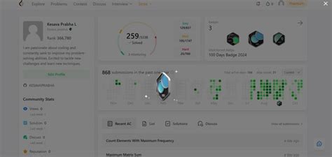 Leetcode Codingjourney 100daysofcode Kesava Prabha L