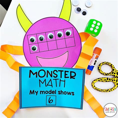 Free Monster Math Activity Monster Math Monster Math Activities