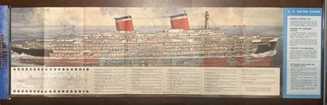 Deck Plans And Cutaway From Ss United States Roceanlinerporn