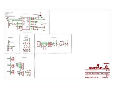 Sparkfun Gps Rtk Sma Zed F9p Schematic Pdf