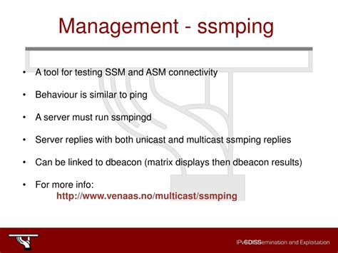 ppt source specific multicast ssm with ipv6 powerpoint presentation