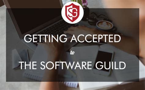 getting accepted to the software guild course report