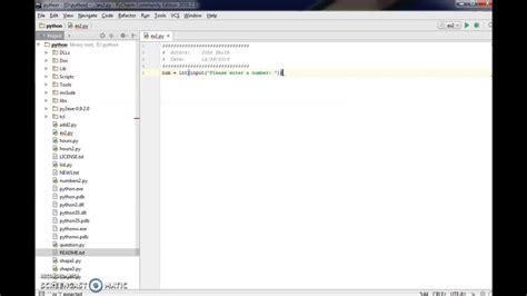 Python Programming User Input And Calculation Power
